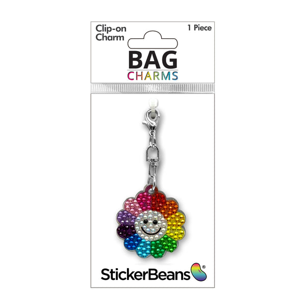 Rainbow Daisy Charm – STICKERBEANS