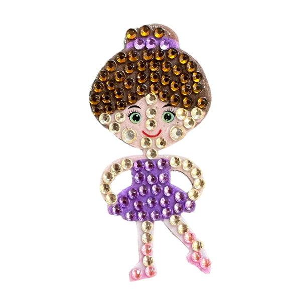 Tiny Dancer 2" Rhinestone Sticker | Ready! Stick! Sparkle ...