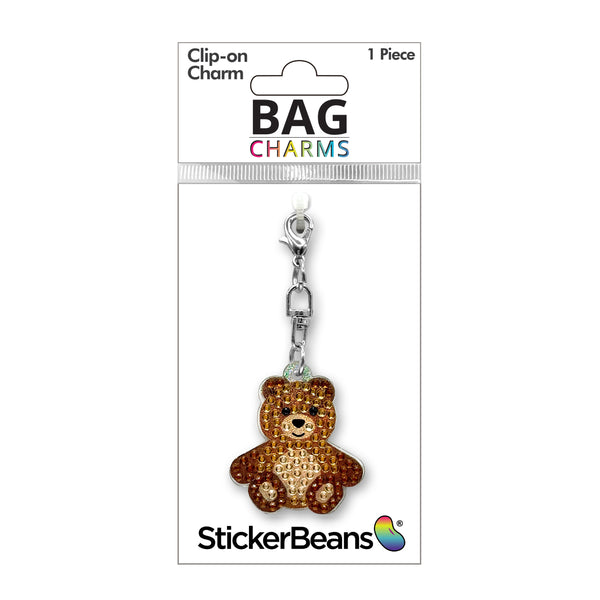 Teddy Bear Charm – STICKERBEANS